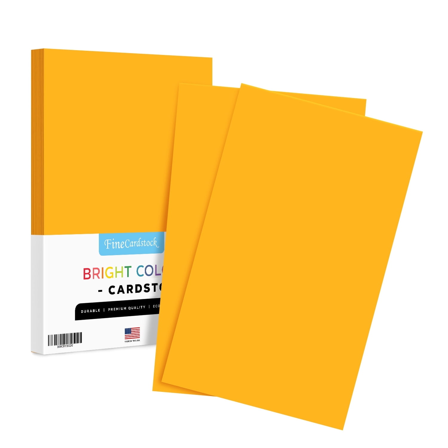 Premium Color Card Stock Paper | 50 Per Pack | Superior Thick 65-lb ...