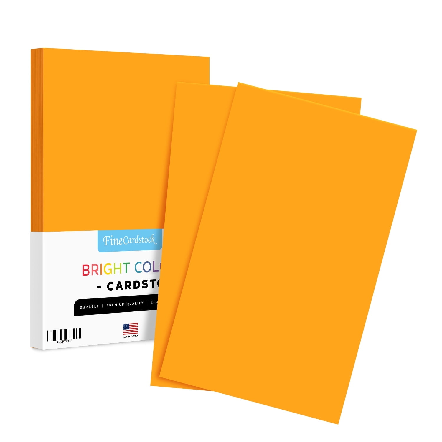 Premium Color Card Stock Paper | 50 Per Pack | Superior Thick 65-lb ...