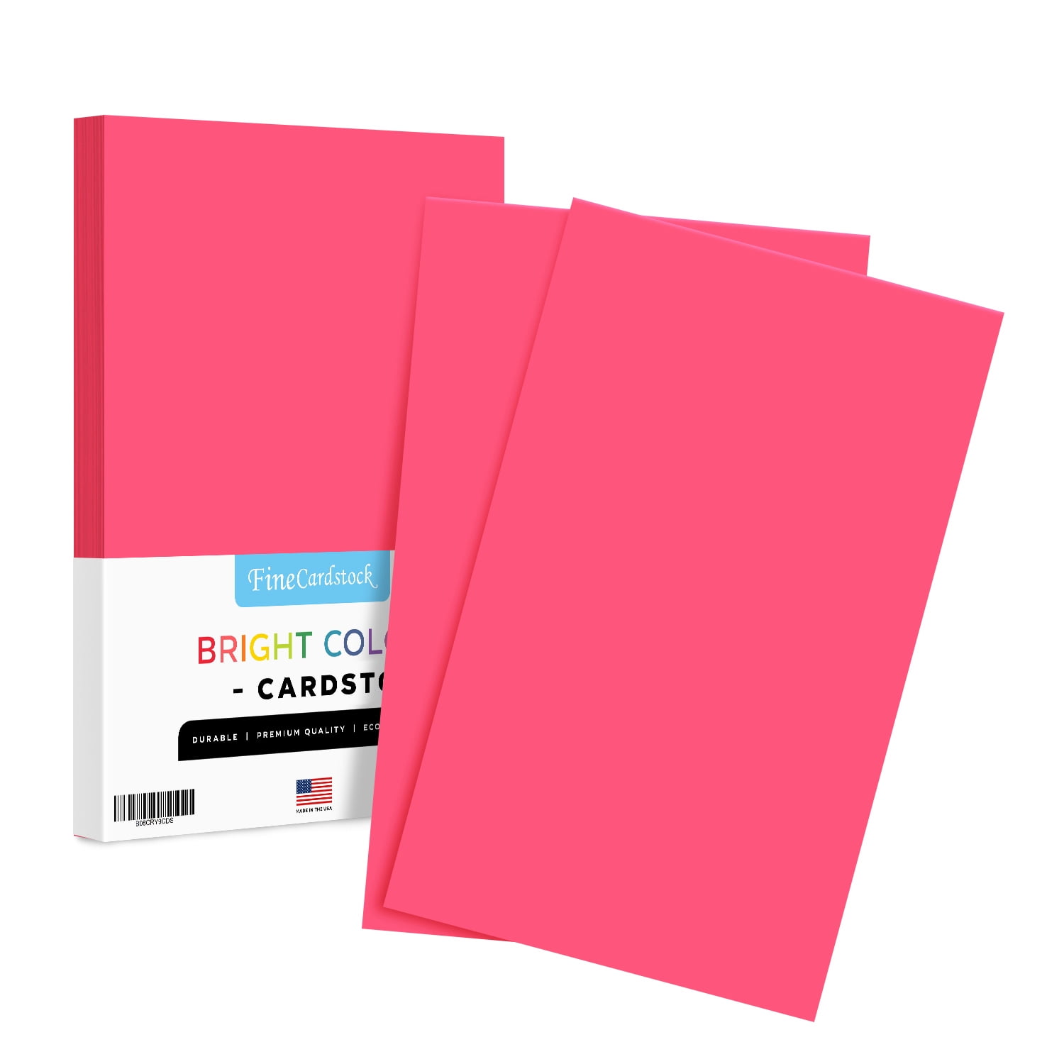 Premium Color Card Stock Paper | 50 Per Pack | Superior Thick 65-lb ...