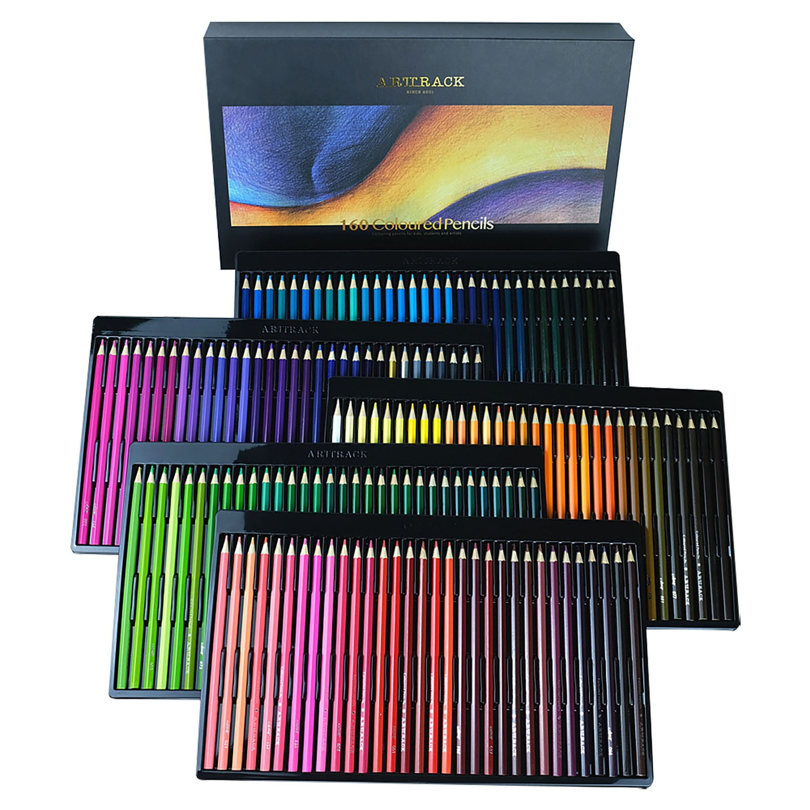 Premium Colored Pencils For Adult And Children Oil Based Drawing ...