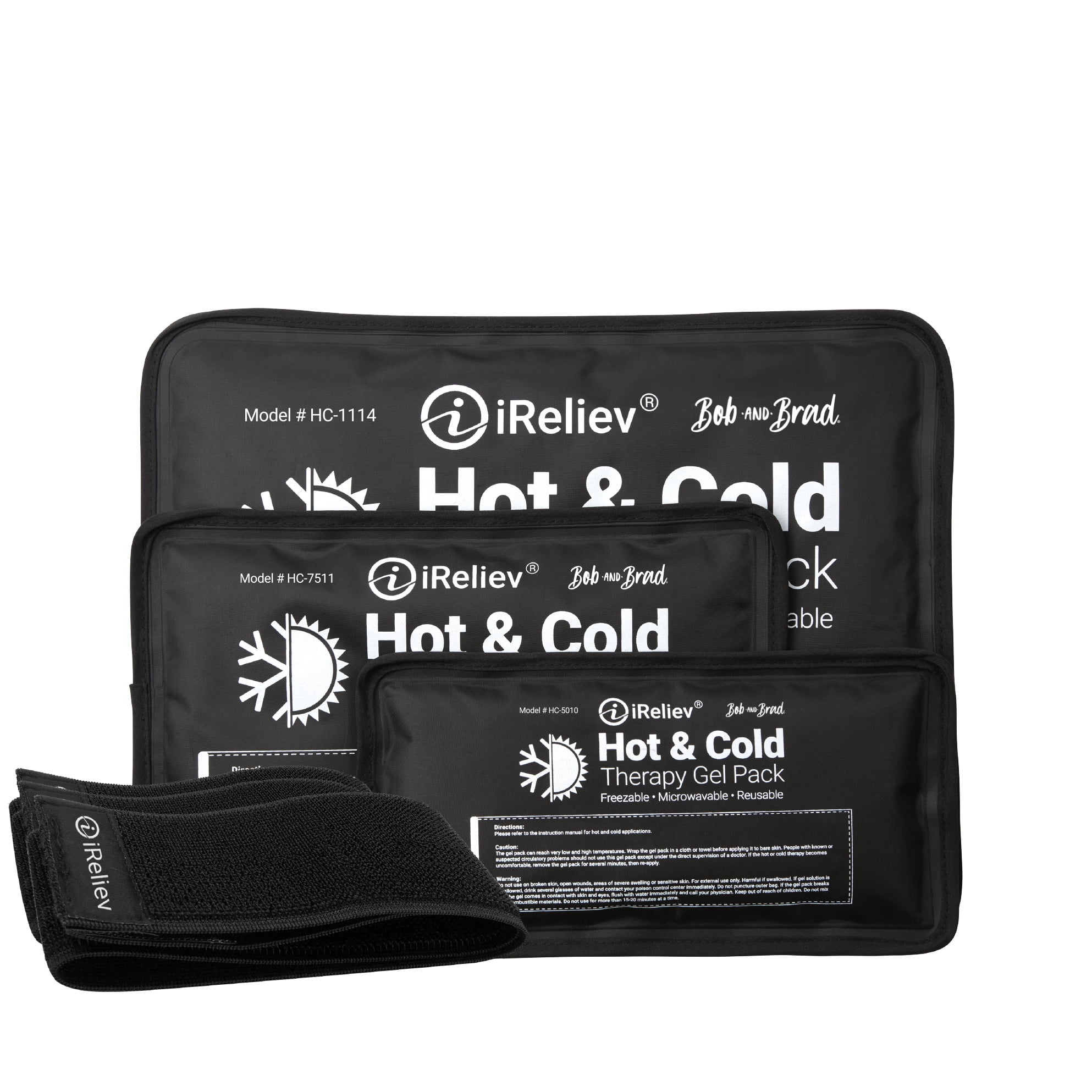 Premium Combo Pack of Hot/Cold Therapy Gel Packs - Walmart.com
