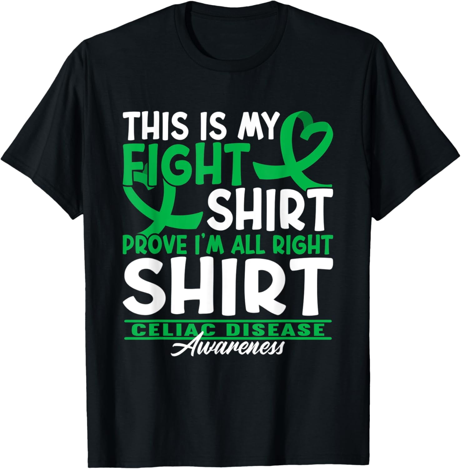 Premium Comfort - Awareness Fight Shirt I Gluten Free Coeliac Celiac ...