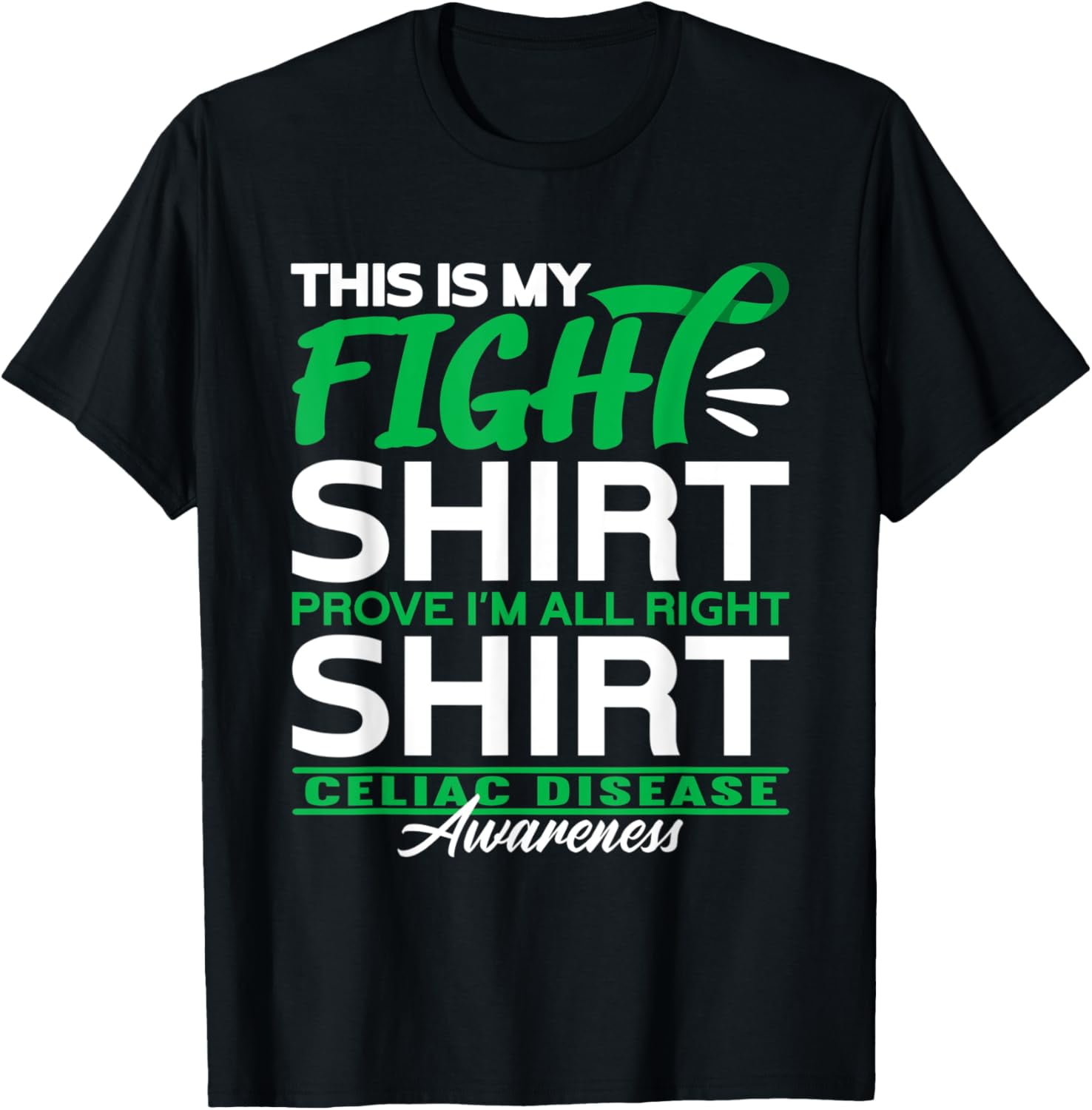 Premium Comfort - Awareness Fight Shirt I Gluten Free Coeliac Celiac ...