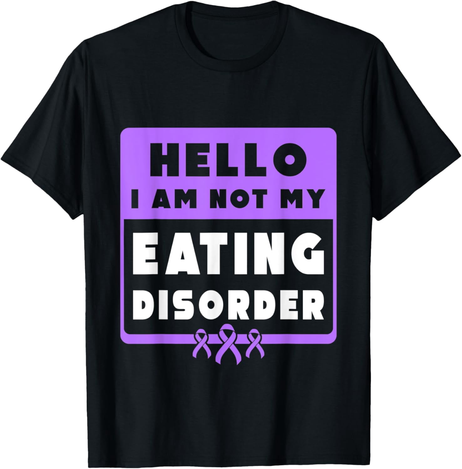 Premium Comfort - Eating Disorder Survivor Not Awareness Warrior T ...
