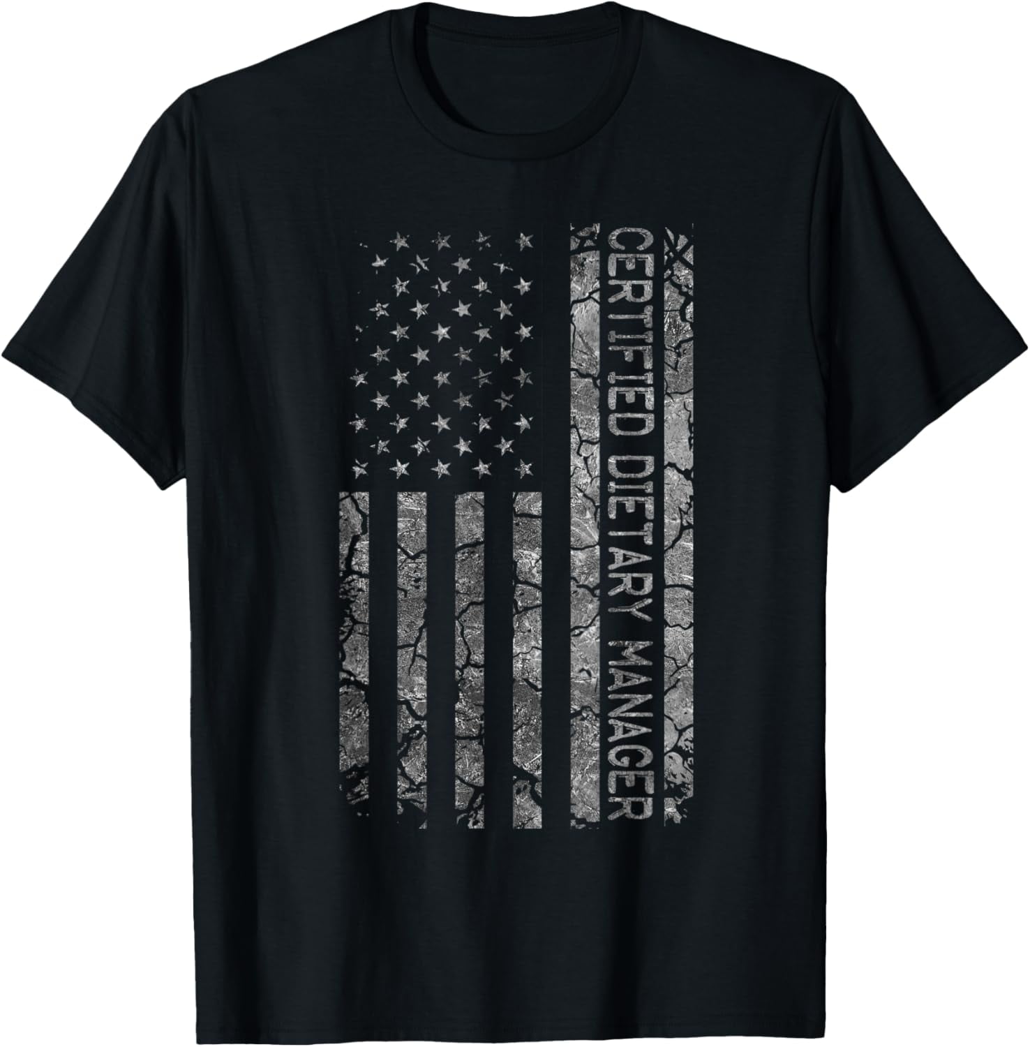 Premium Comfort - Funny Job Title American Flag Certified Dietary ...