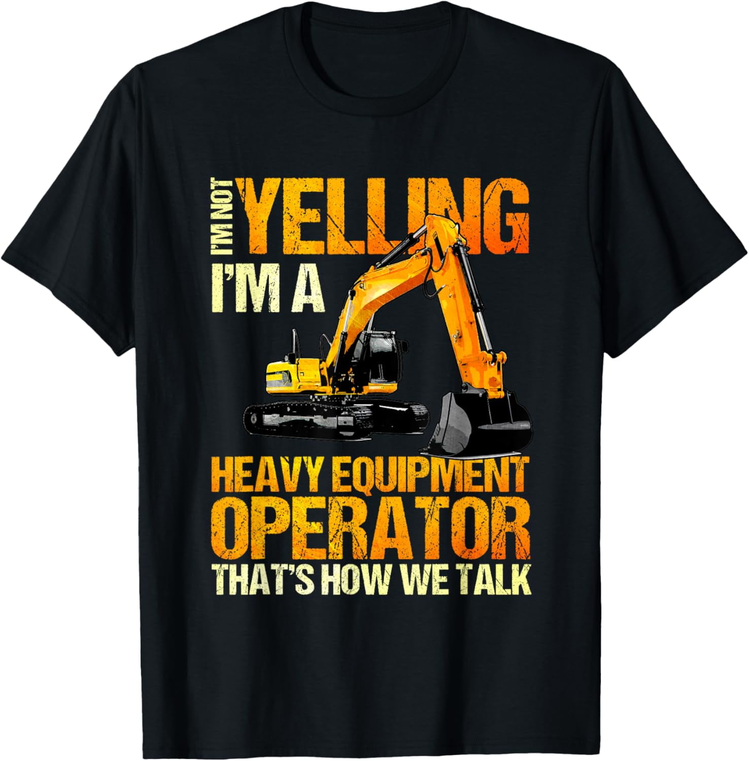 Premium Comfort - Heavy Equipment Operator Excavator Construction ...