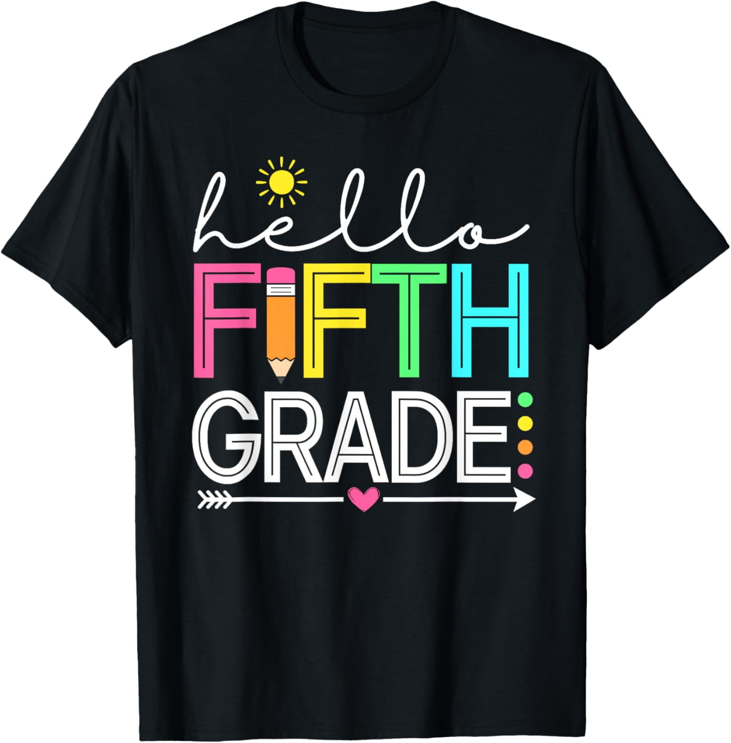 Premium Comfort - Hello Fifth Grade Teacher Student - 5th Grade Back to ...