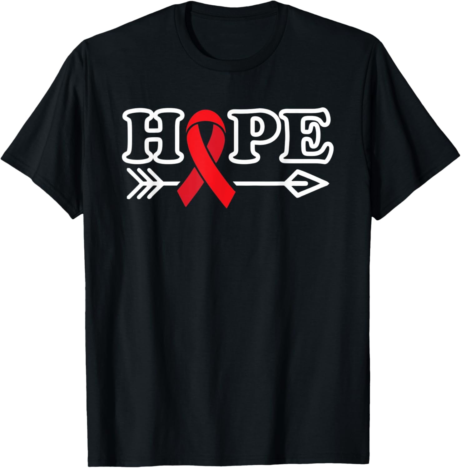 Premium Comfort - Hope Marfan Syndrome Awareness T-Shirt - Walmart.com