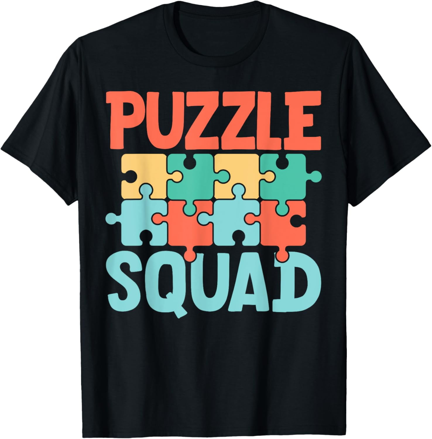 Premium Comfort - Jigsaw Puzzle - Puzzle Squad T-Shirt - Walmart.com