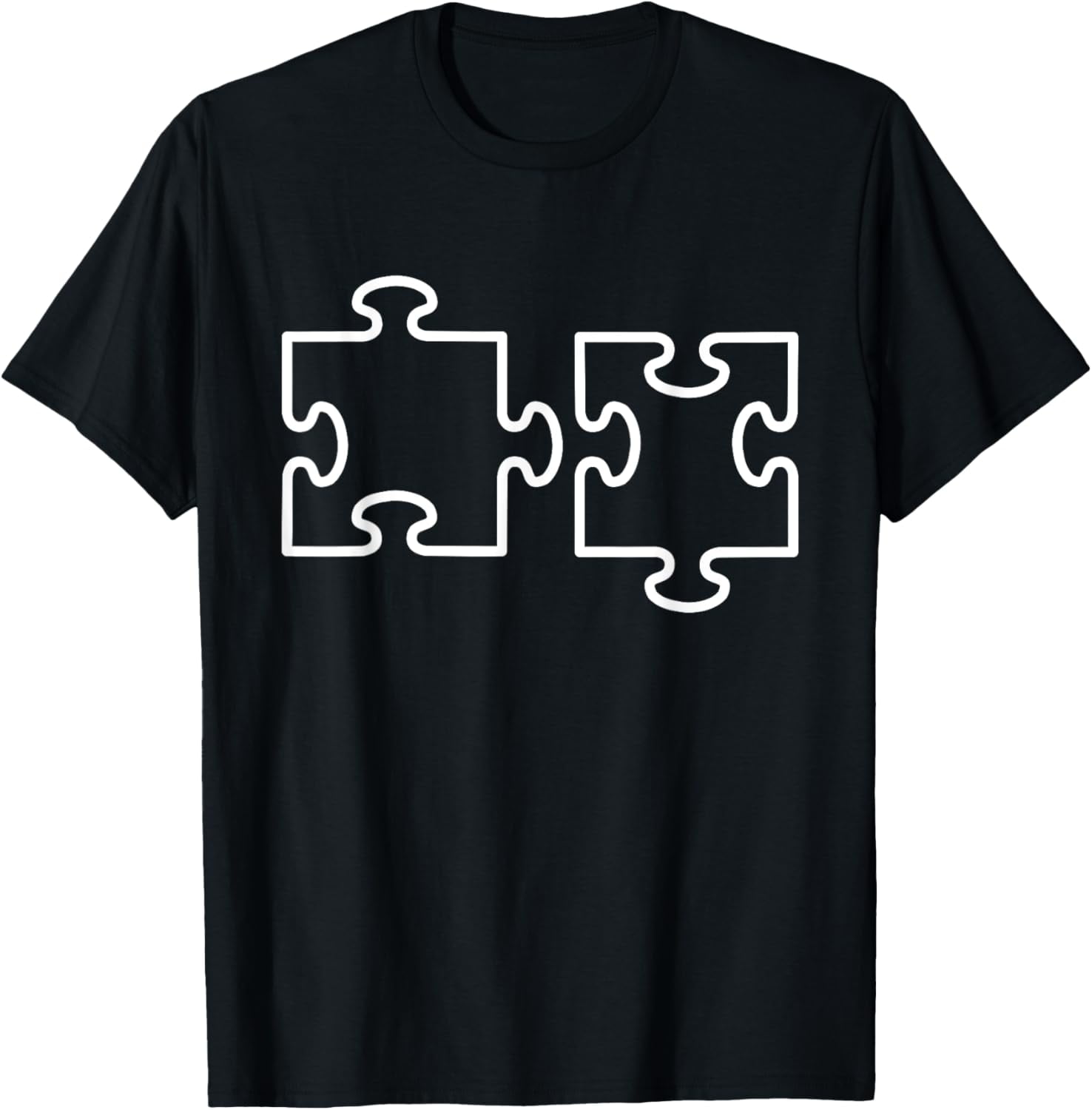 Premium Comfort - Jigsaw puzzle piece T-Shirt - Walmart.com