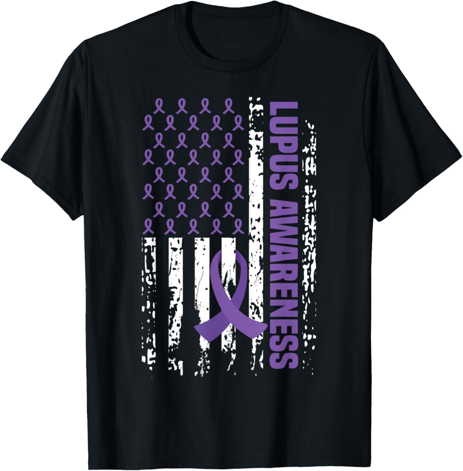 Premium Comfort - Lupus Awareness Shirt American Flag Lupus Disease T ...