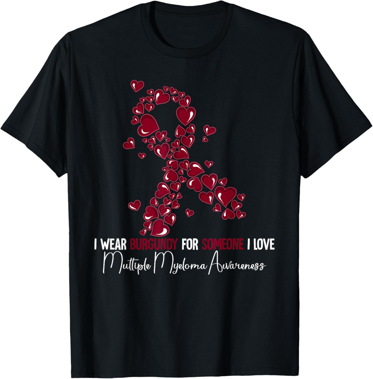 Premium Comfort - Multiple Myeloma Awareness T-Shirt - Walmart.com