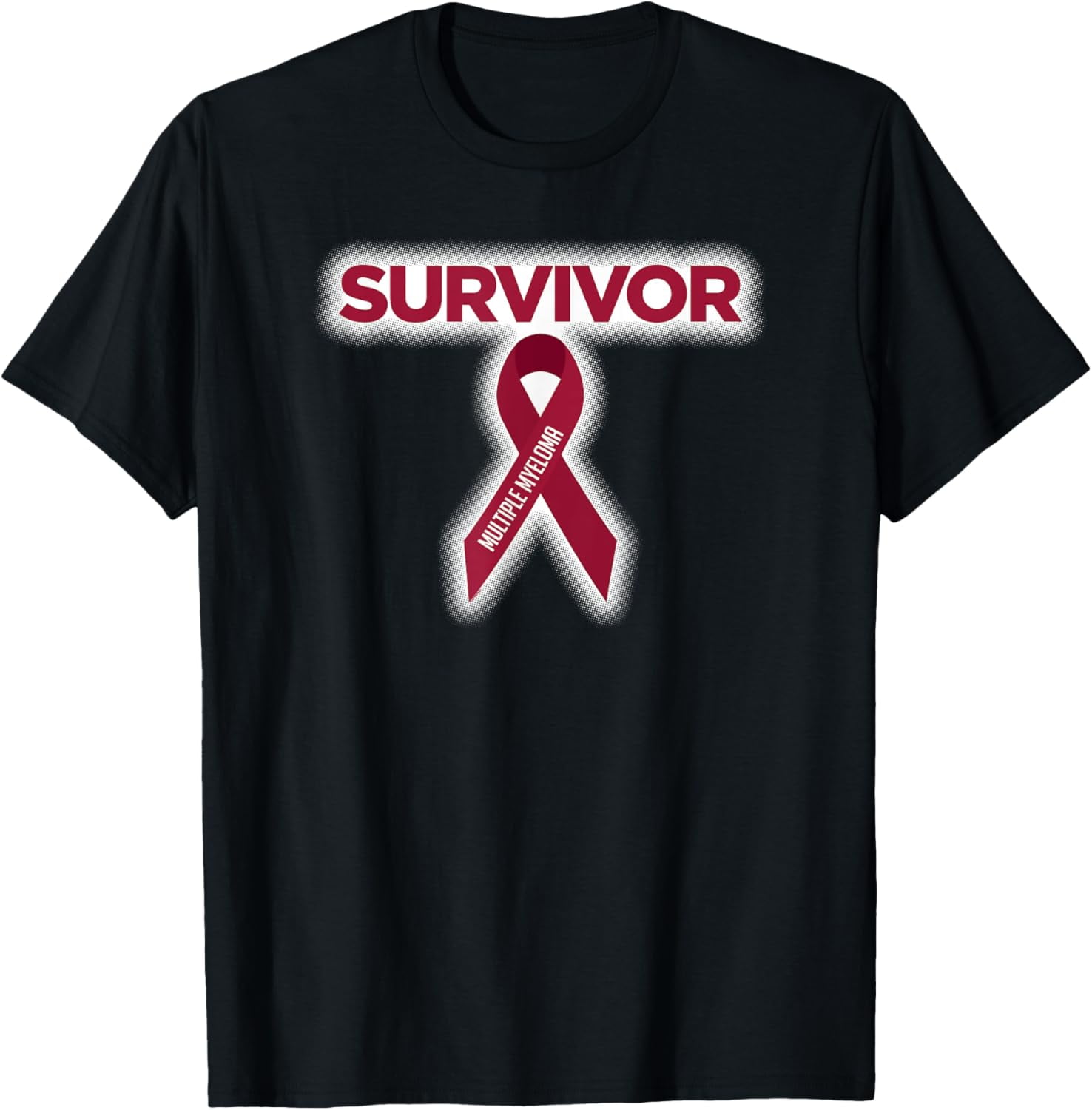Premium Comfort - Multiple Myeloma Survivor T-Shirt with Awareness ...
