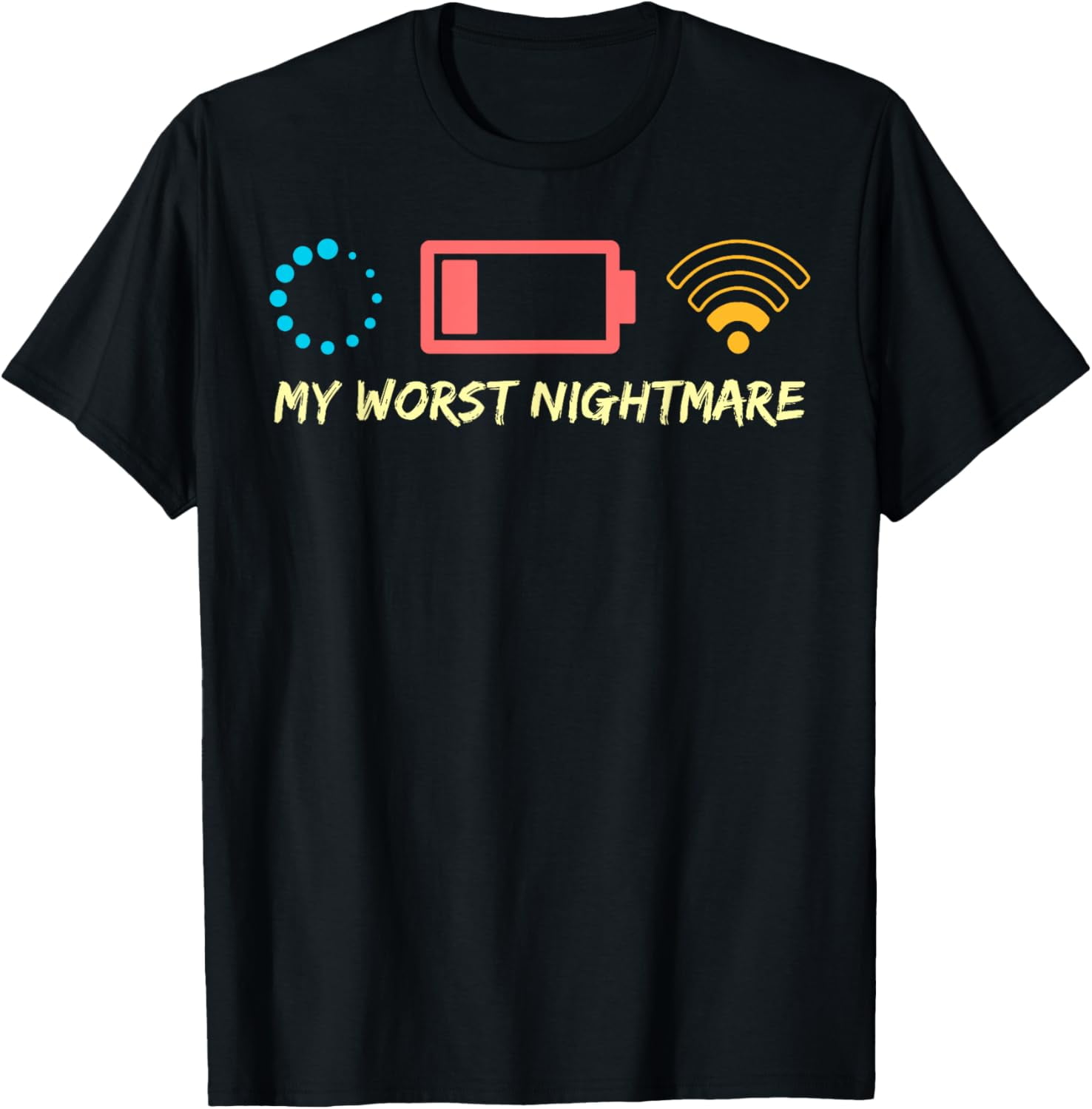 Premium Comfort - My Worst Nightmare Gaming Funny Gamer T-Shirt ...