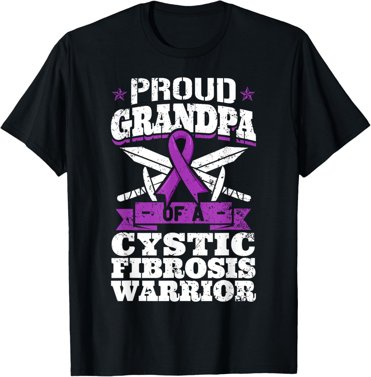 Premium Comfort - Proud Grandpa Of A Cystic Fibrosis Warrior Awareness ...