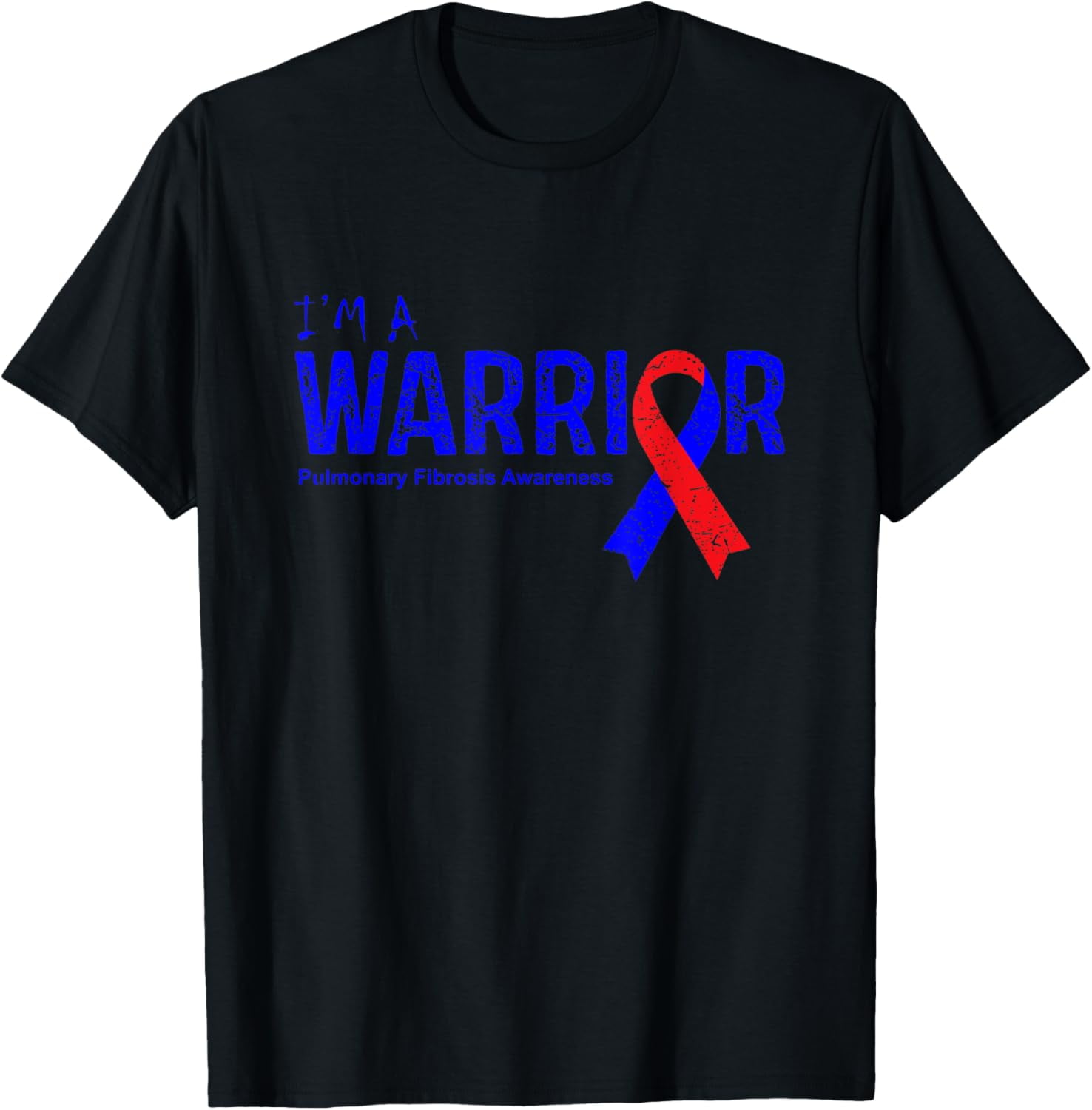 Premium Comfort - Pulmonary Fibrosis Awareness Warrior T-Shirt - Walmart.com