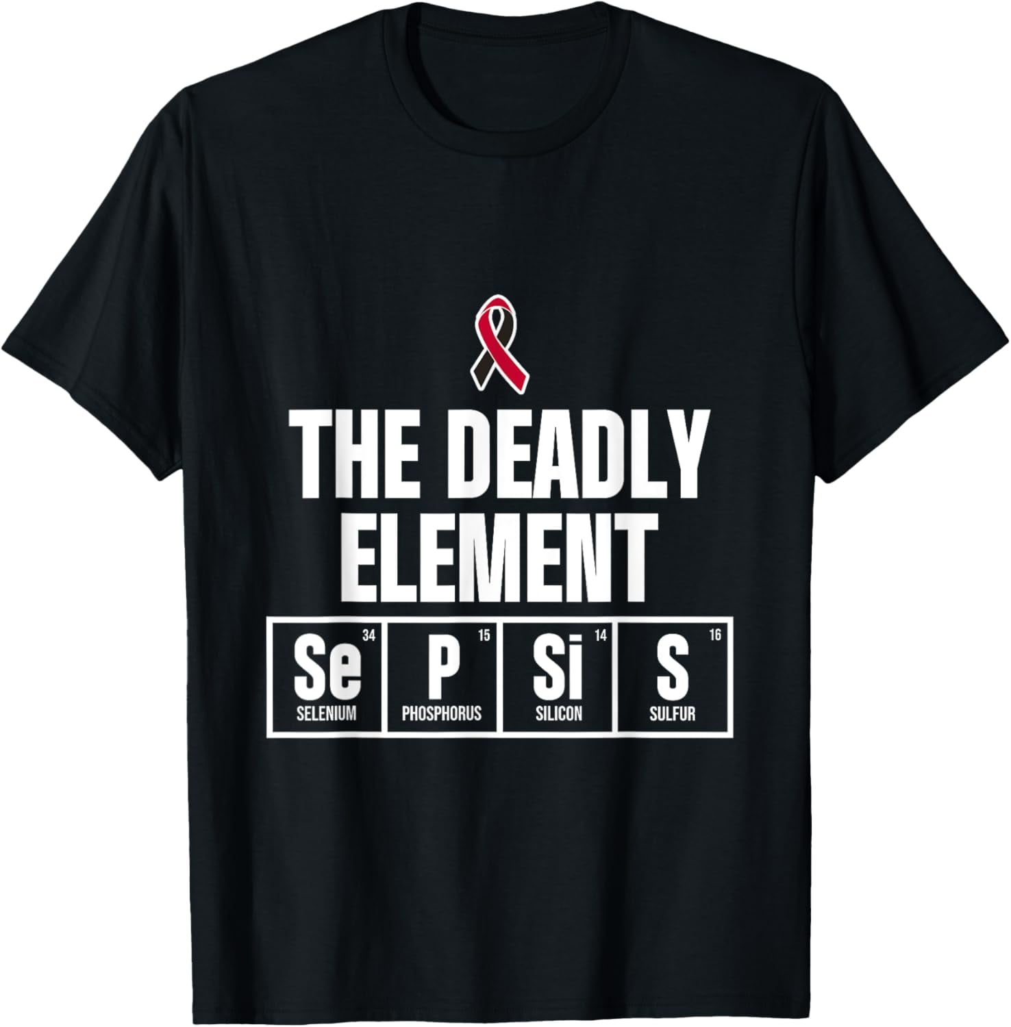 Premium Comfort - Sepsis Awareness Element Warrior Survivor Support T ...