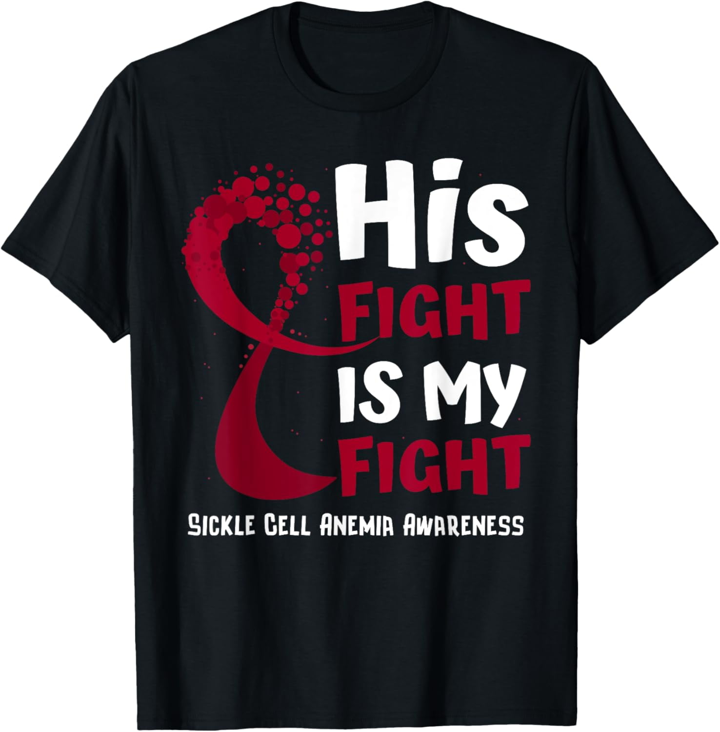 Premium Comfort - Sickle Cell Anemia Awareness Burgundy Ribbon Family ...