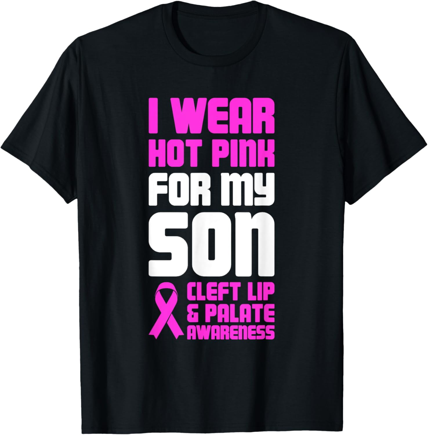 Premium Comfort - Son | Cleft Palate Gift & Cleft Lip Awareness T-Shirt ...