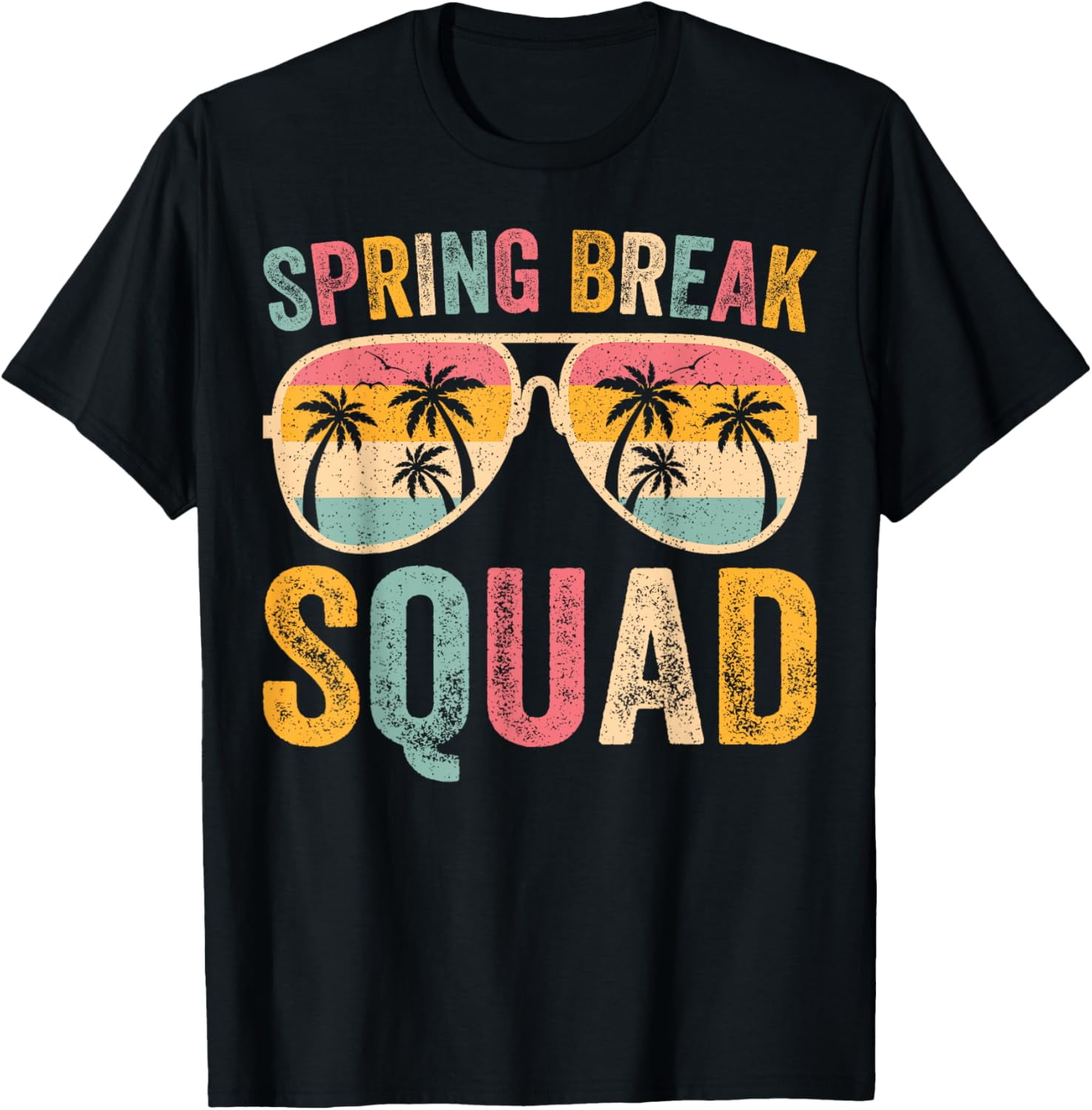 Premium Comfort - Spring Break Squad 2025 Friends Family Matching T ...