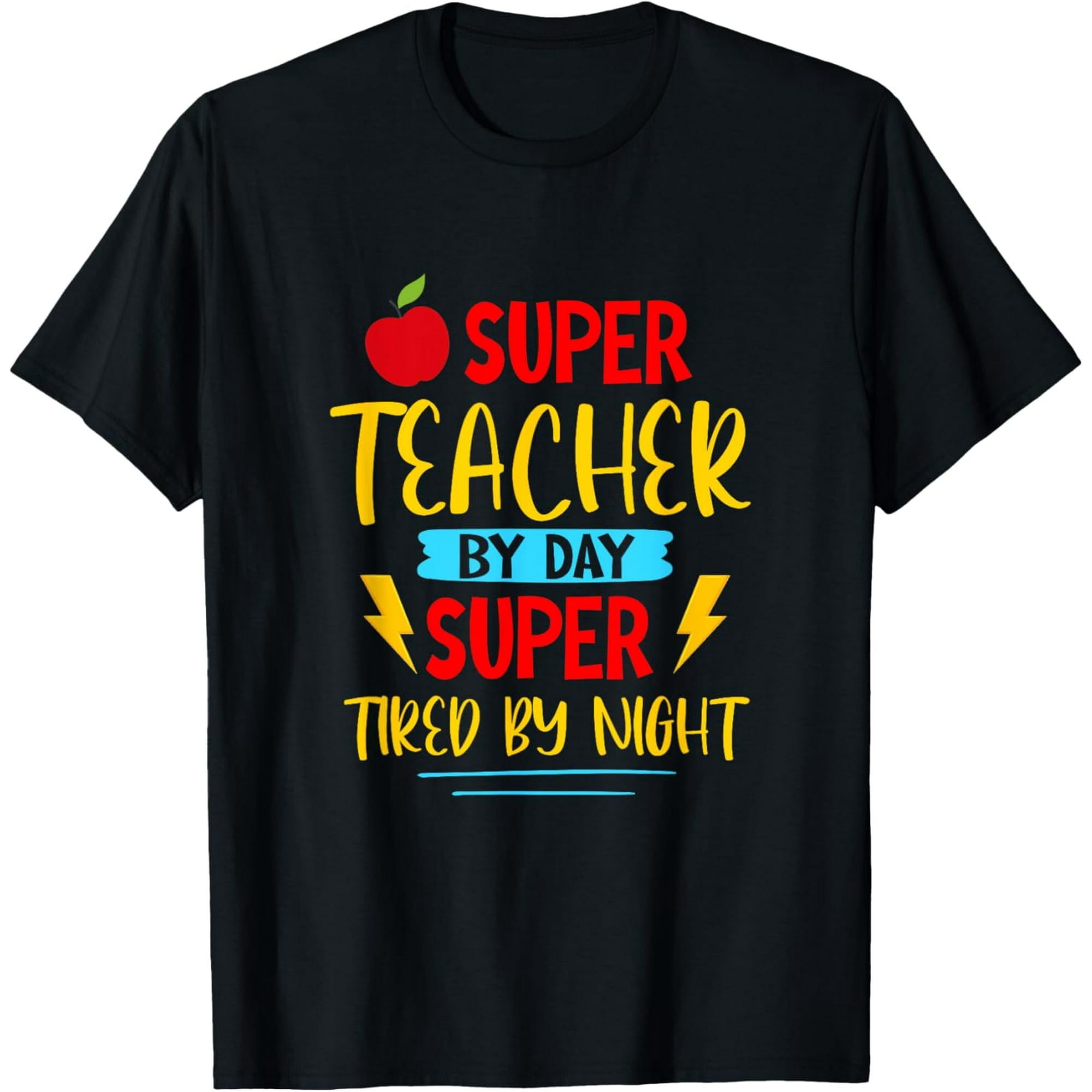 Premium Comfort - Super Teacher By Day Super Tired By Night Superhero ...