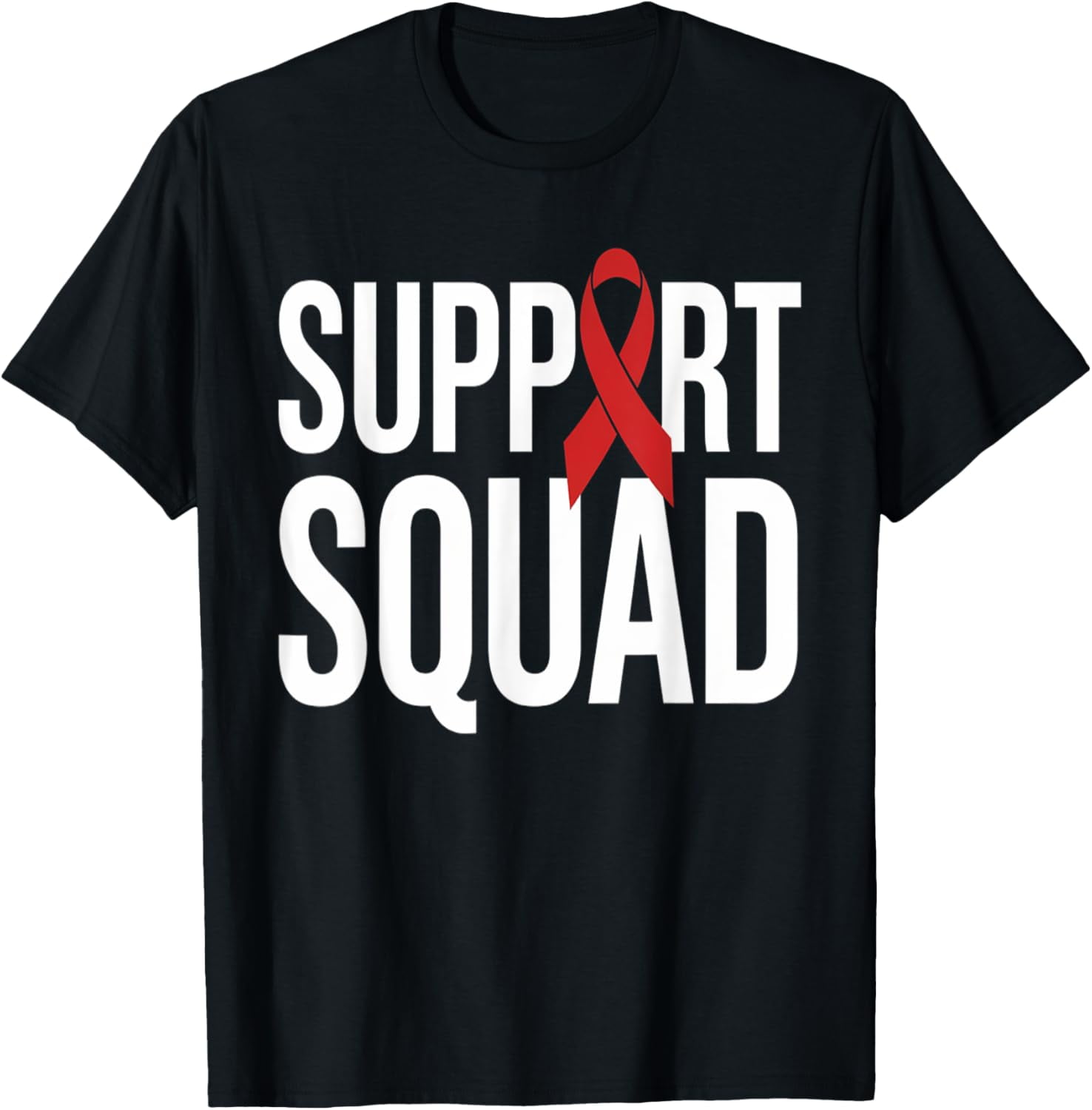 Premium Comfort - Support Squad Sickle Cell Awareness Anemia Bold Red ...