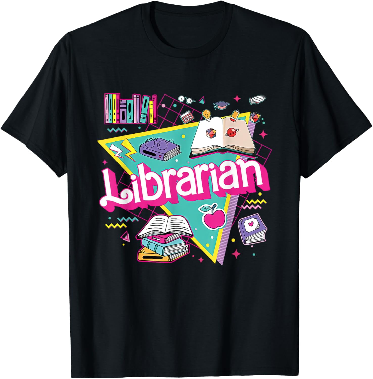 Premium Comfort - Teacher Librarian 90s Bookish Pink Doll Reading Books ...