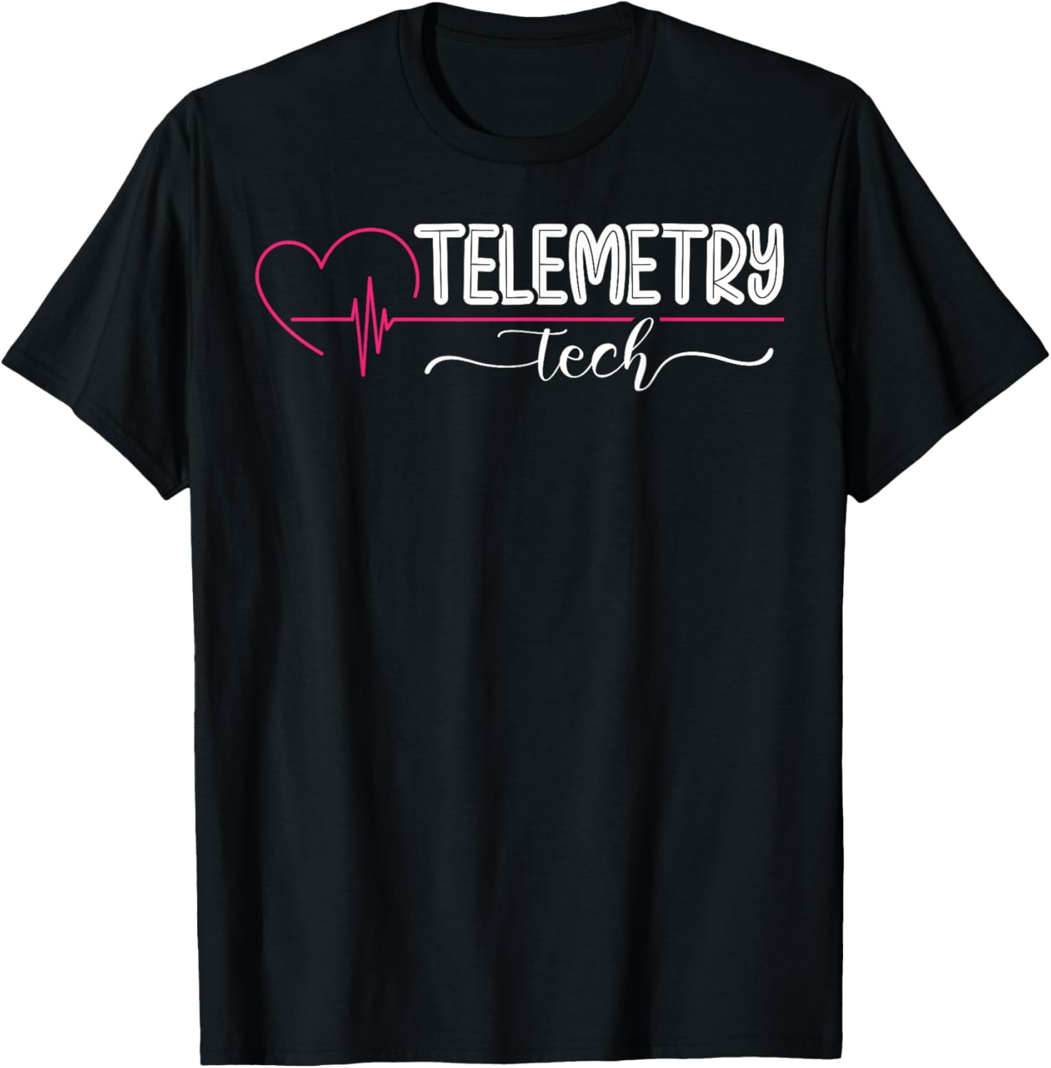 Premium Comfort - Telemetry Technician Heart Telemetry Tech T-Shirt ...