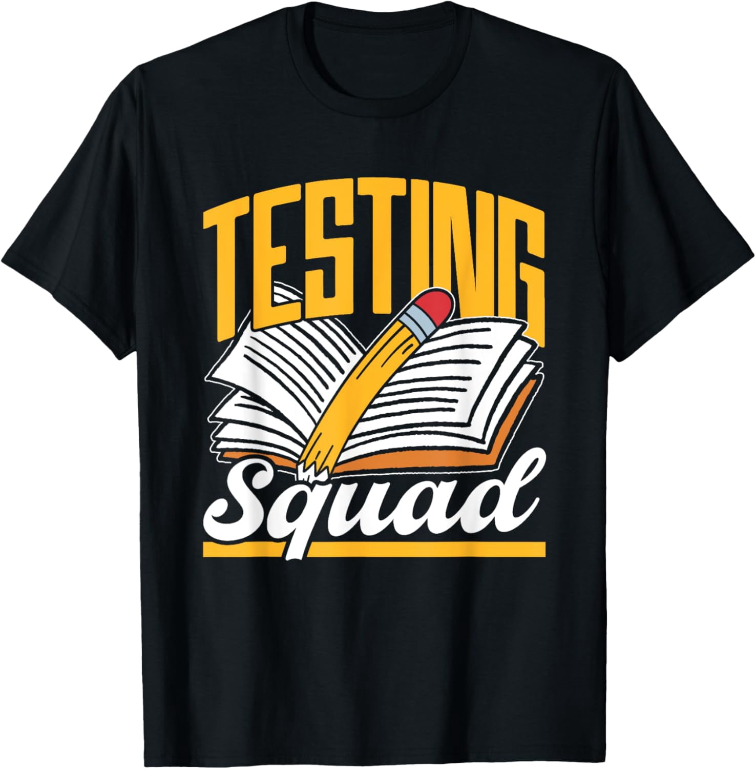 Premium Comfort - Testing Squad Score Teacher Exam Test Day T-Shirt ...