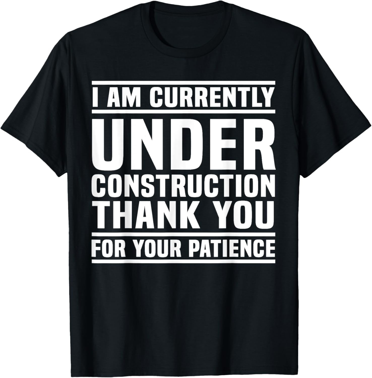 Premium Comfort - Under Construction Post Surgery Gag Get Well Soon T ...