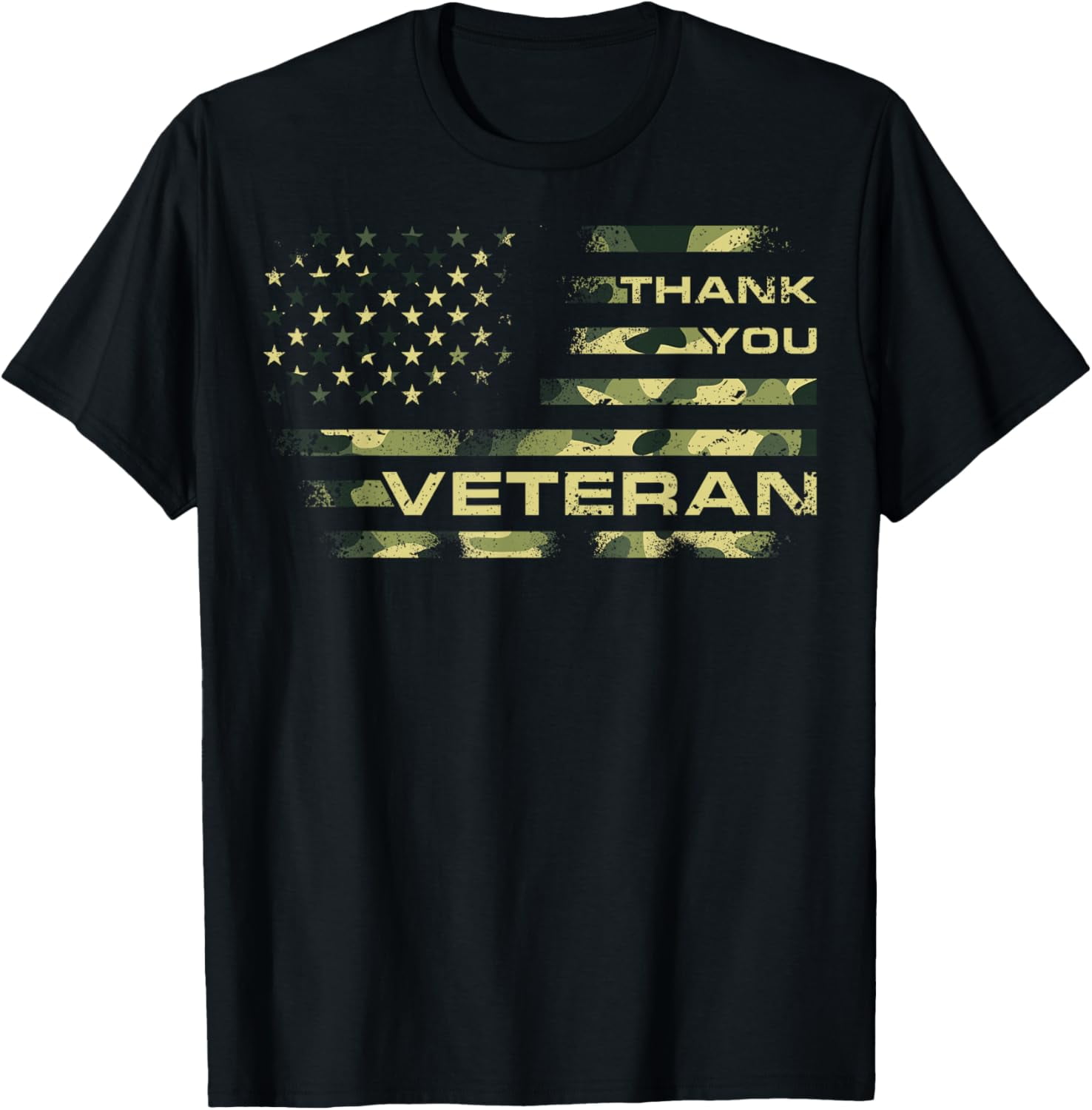 Premium Comfort - Veterans Day - Camouflage American Flag - Thank You ...