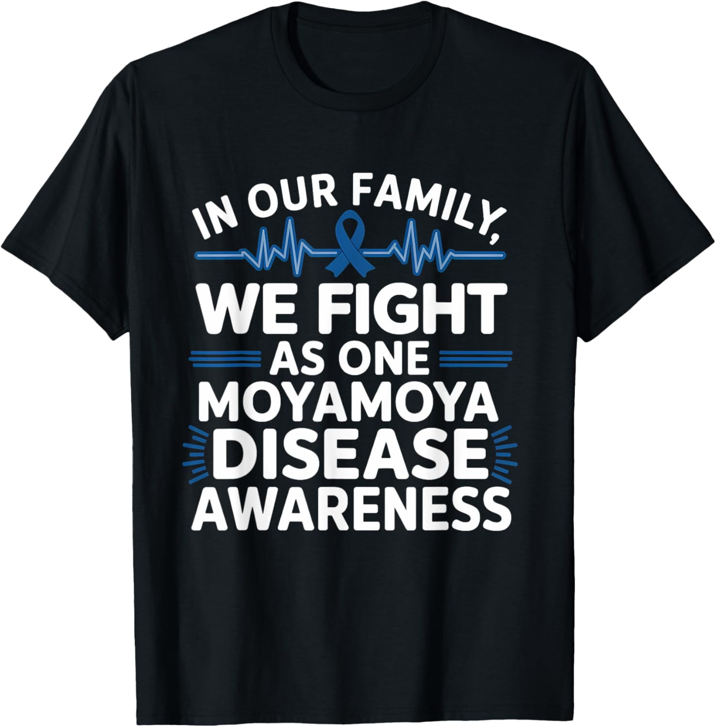 Premium Comfort - We Fight As One Blue Ribbon Moyamoya Disease Survivor ...