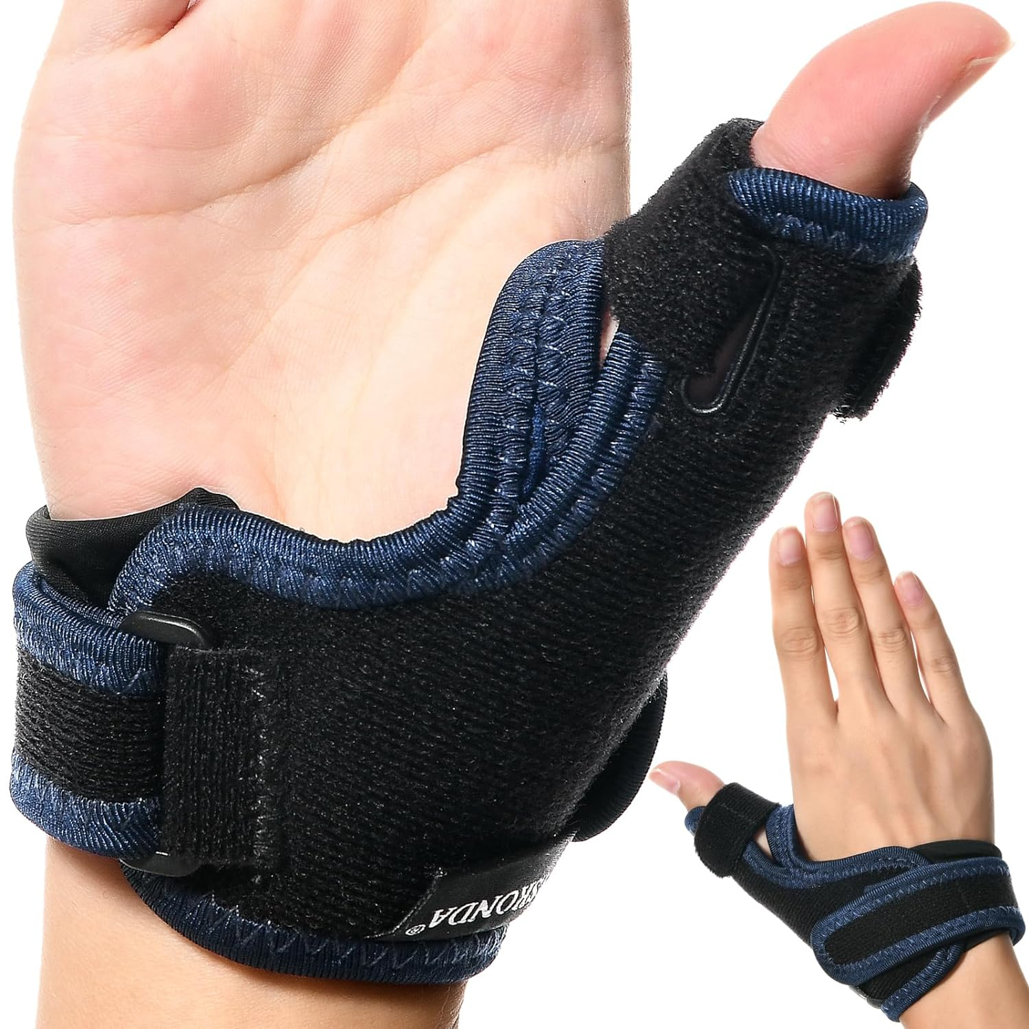 Premium Comfortable Adjustable Medium Size Thumb Support Brace for Pain ...