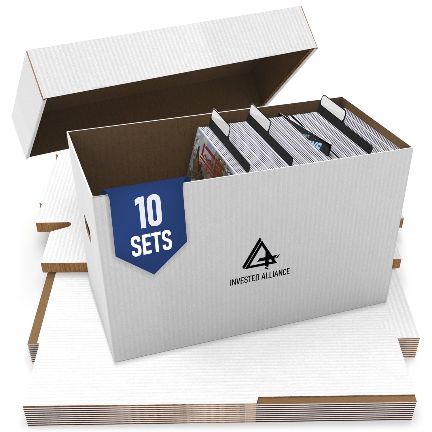 Premium Comic Book Storage Boxes | Short Cardboard Comic Book Box ...