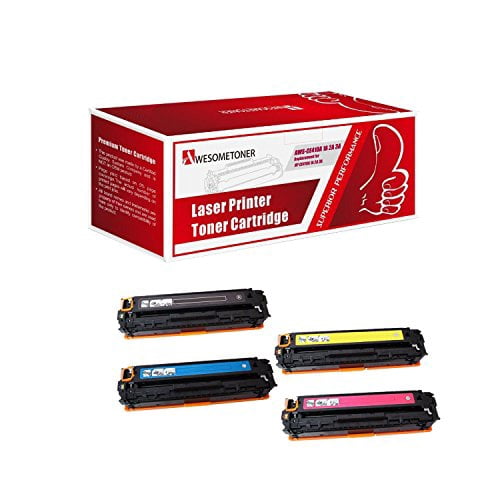 Premium Compatible High Yield Toner Cartridge Set for HP 305A CE410A ...