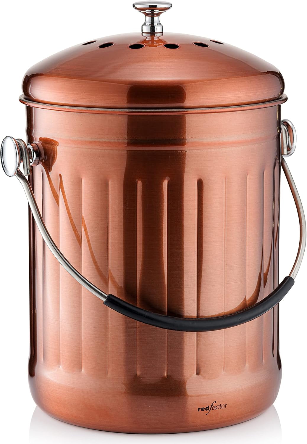 Premium Compost Bin for Kitchen Countertop - Stainless Steel Food Waste ...