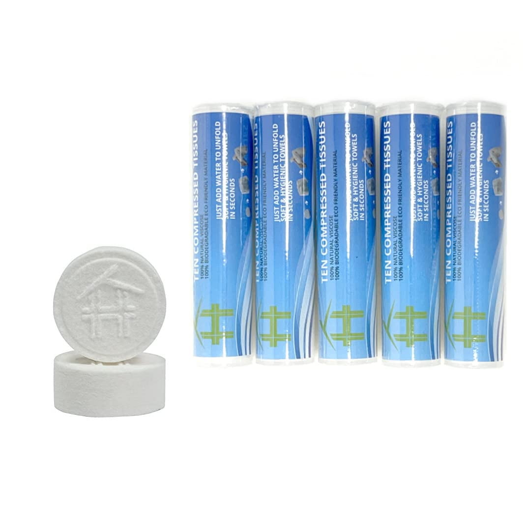 Premium Compressed Tissue Coins TGF4 in Sealed Cases - 5 Tubes - 50 ...