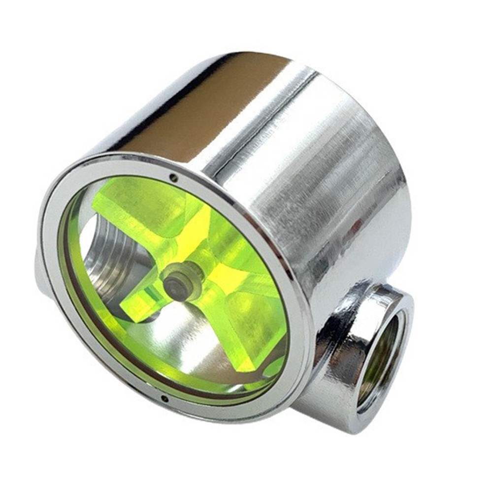 Premium Computer Water-Cooled Flowmeter Metal Indicator 5-impeller G1/4 ...