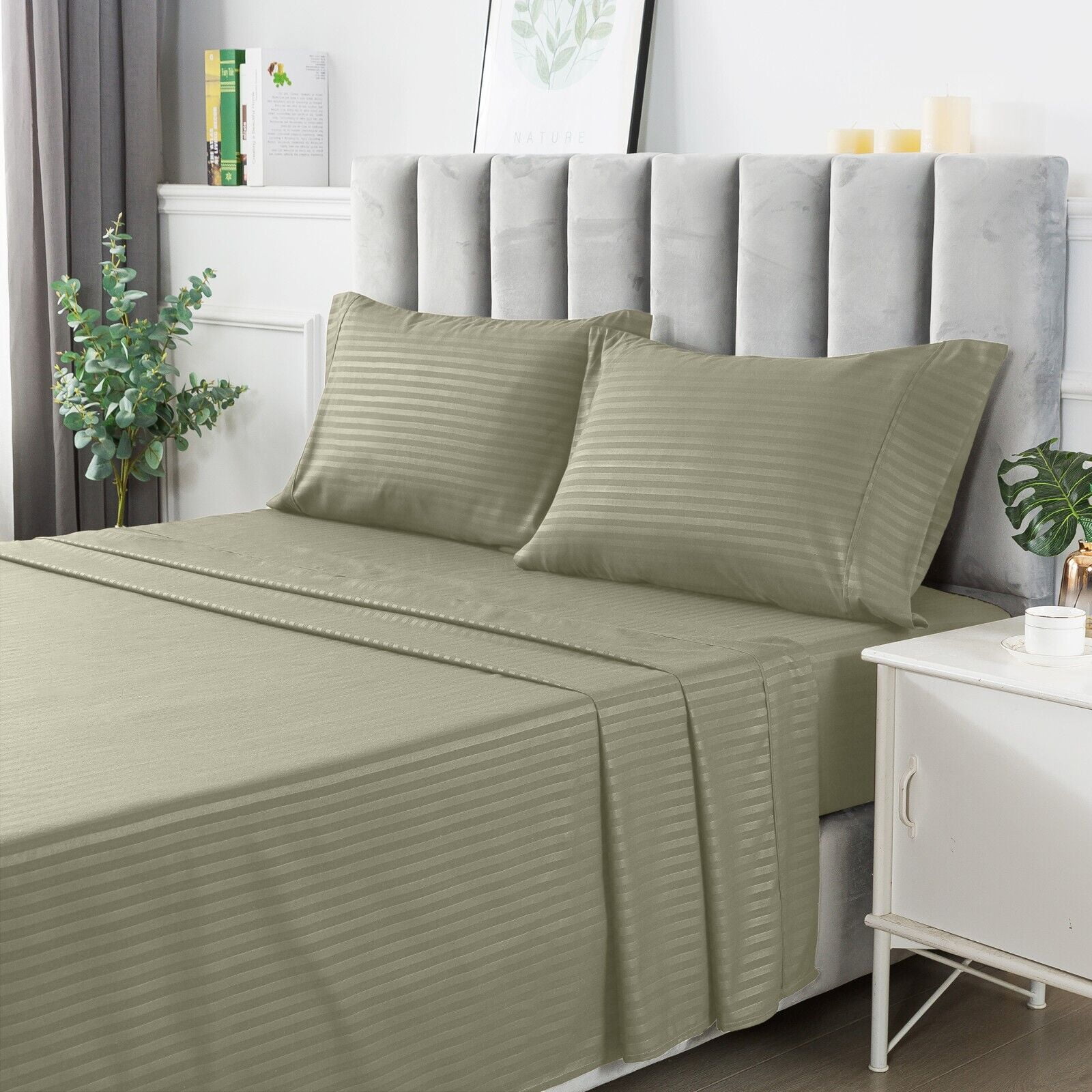 Premium Cooling Sheet Set - 3-Piece Moisture-Wicking & Hypoallergenic ...