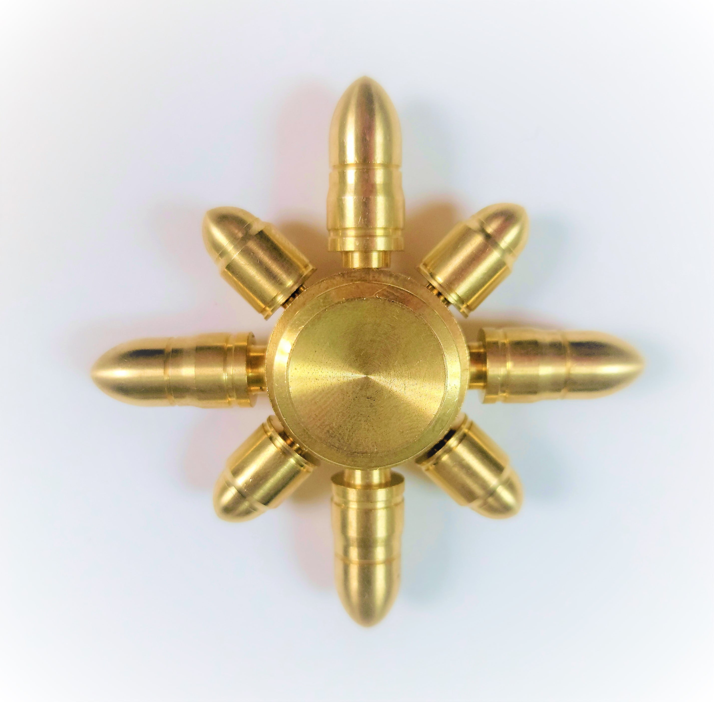 Premium Copper Fidget Spinner Removable Bullet Points - Cowboy Gift ...