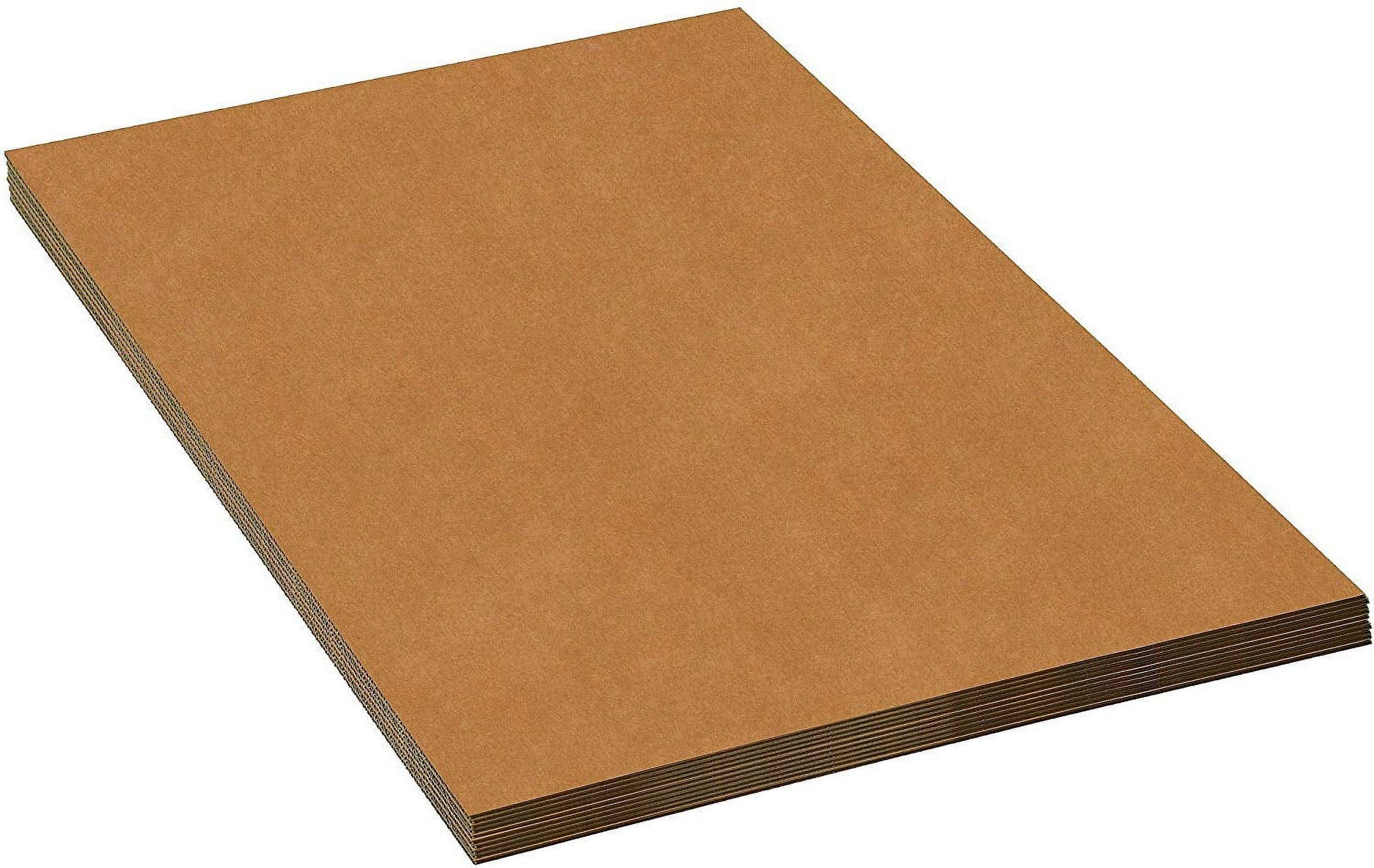 Premium Corrugated Cardboard Sheets 36" X 48" - 20 per Bundle - Flat ...