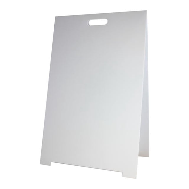 Premium Corrugated Plastic Dry Erase Marquee Easel - 355"H X 23"W X 15 ...