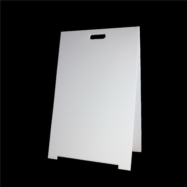 Premium Corrugated Plastic Dry Erase Marquee Easel Pack of 4 - Walmart.com