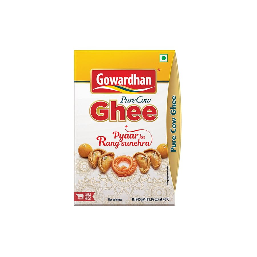 Premium Cow Ghee By Gowardhan | Rich In Nutrients Flavor Healthy Desi ...