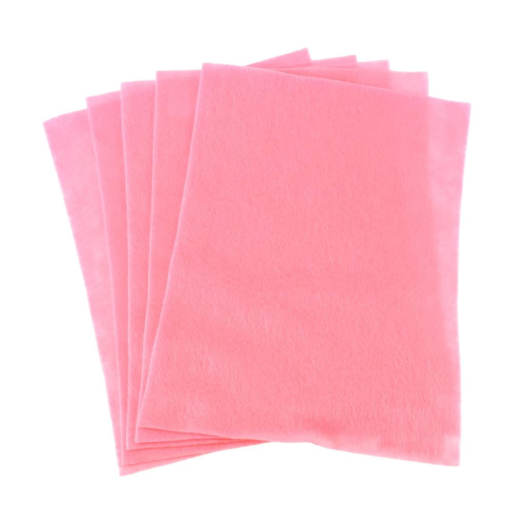Premium Craft Felt Sheets, 8-1/2-Inch x 11-Inch, 5-Count, Dark Pink ...