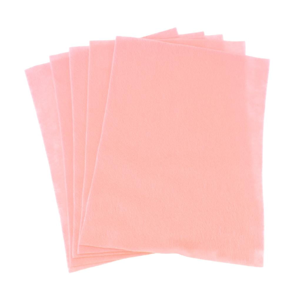 Premium Craft Felt Sheets, 8-1/2-Inch x 11-Inch, 5-Count, Light Pink ...