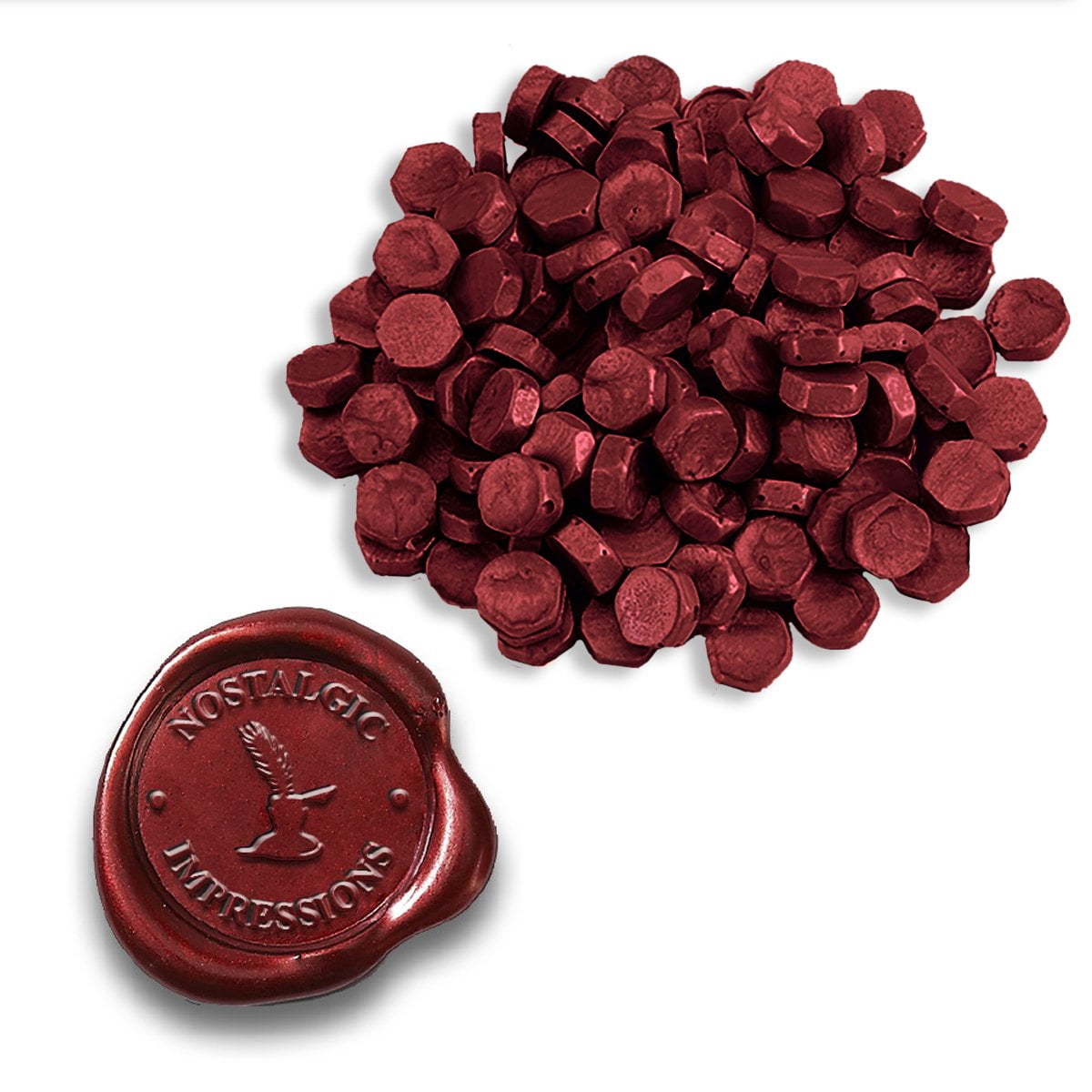 Premium Crimson Pearl Sealing Wax Beads Pound Bulk Saver Pack- 1Lb Wax ...