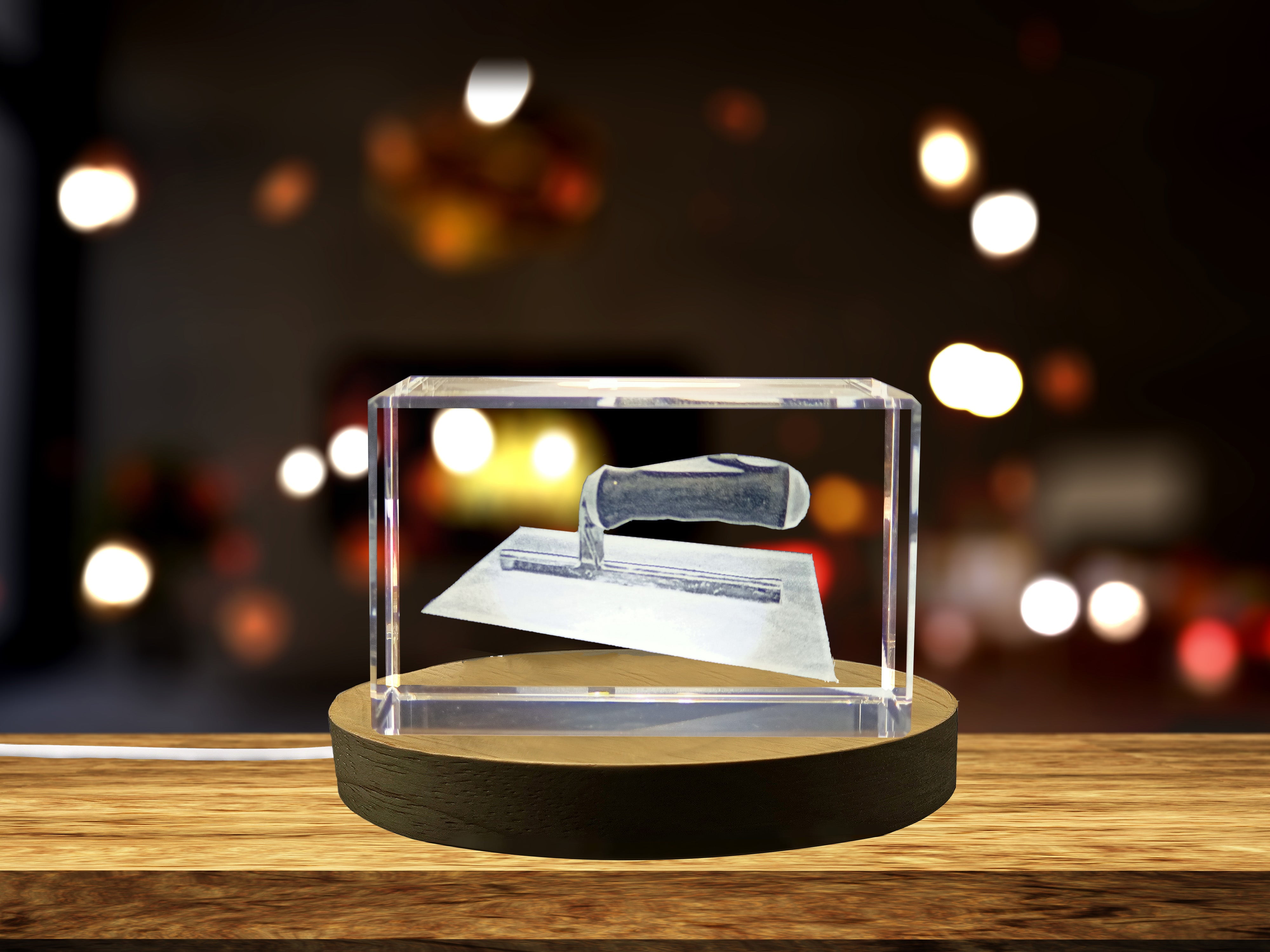 Premium Crystal Plastering Trowel with Unique Laser Engraved Design ...