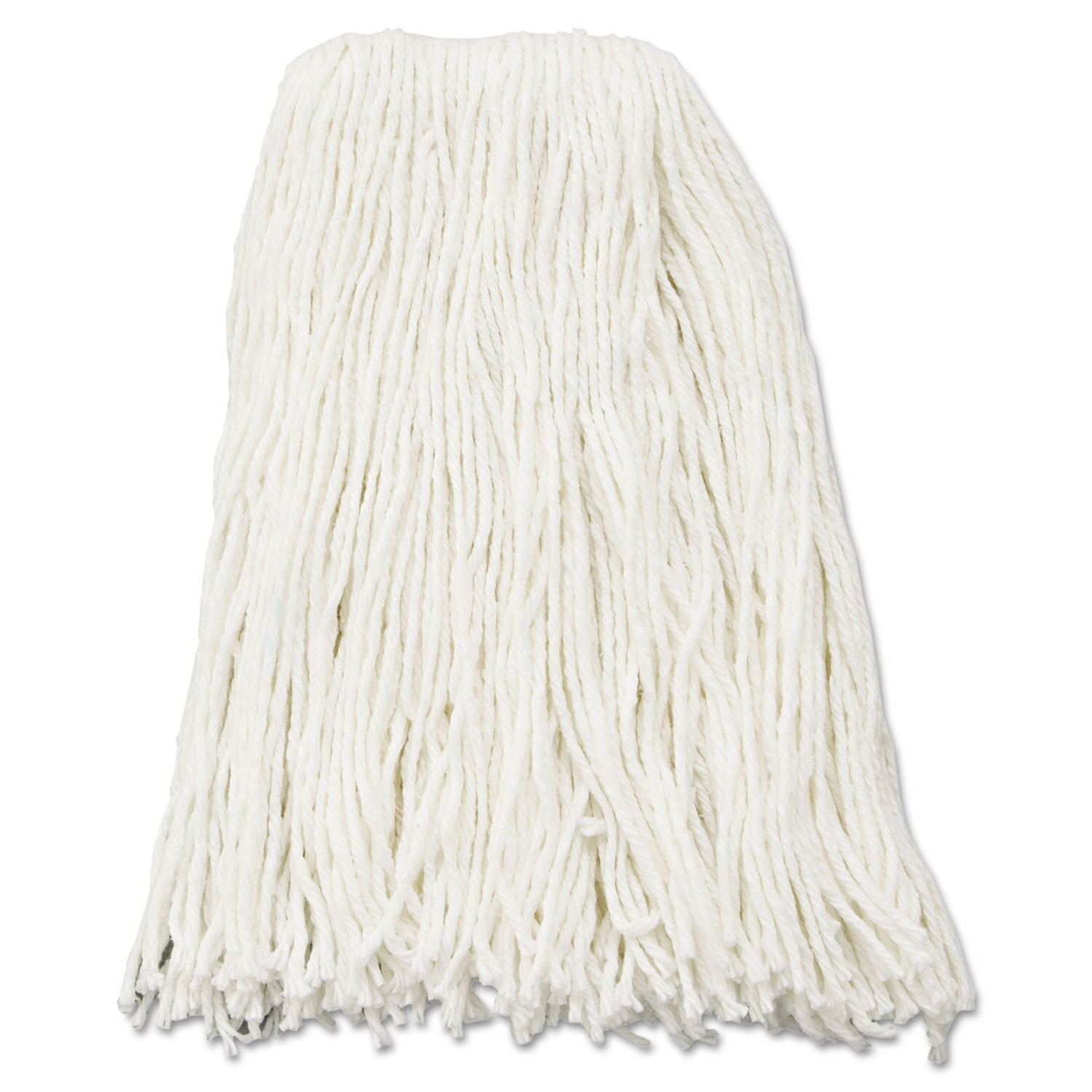 Premium Cut-End Wet Mop Heads, Rayon, 16Oz, White, 12/Carton - Walmart.com