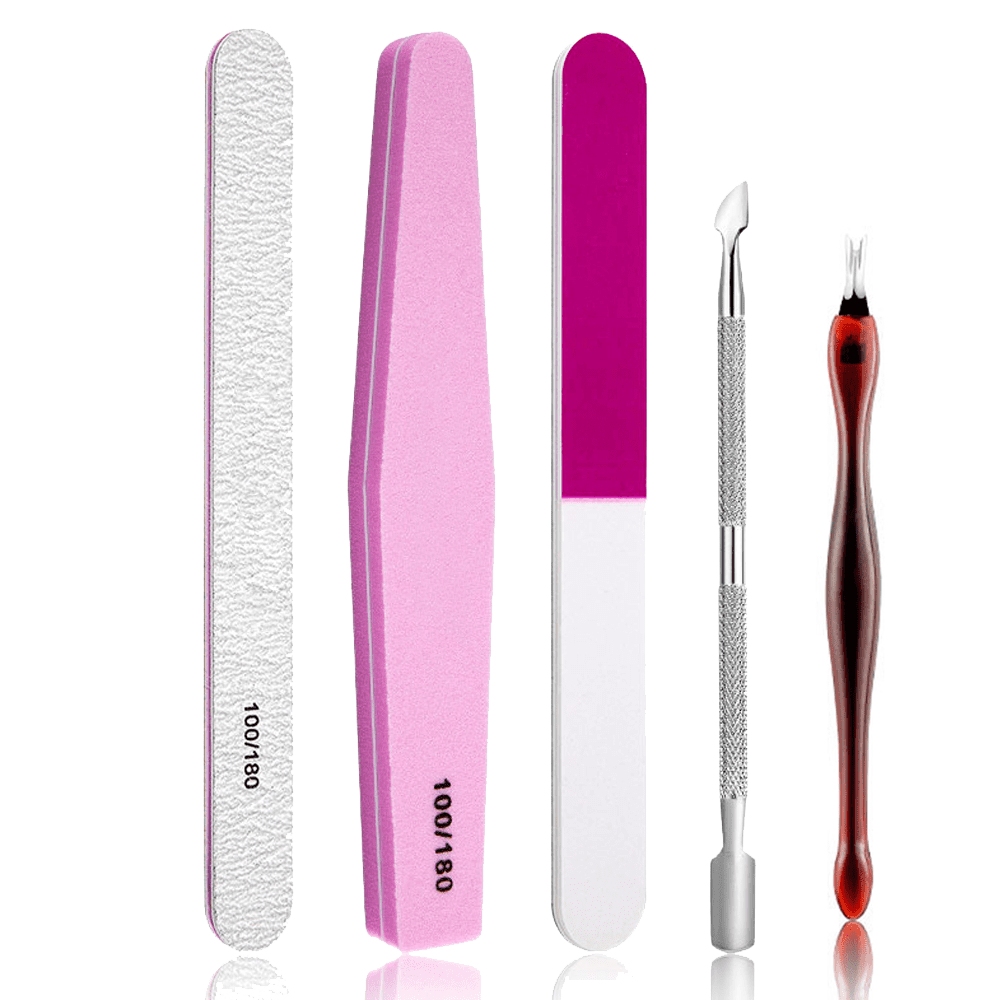 Premium Cuticle Nippers Pusher Manicure Tools Set, Professional Ingrown ...